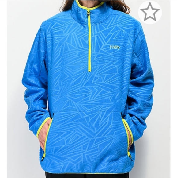 Neff | Jackets & Coats | Neff Throwback Polar Fleece Mens Sweatshirt ...